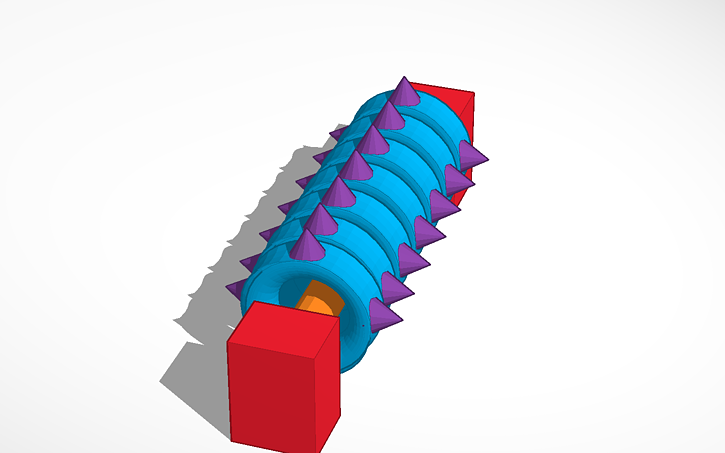 3D design moving item - Tinkercad