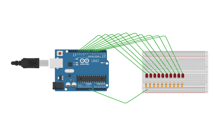 Circuit design Rex_FRC_Blink - Tinkercad