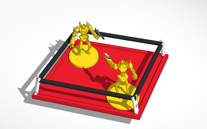 3D design Ring Pelea - Tinkercad