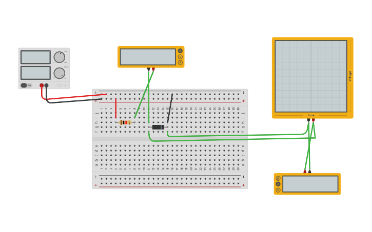 Circuit design Zener Diode | Tinkercad