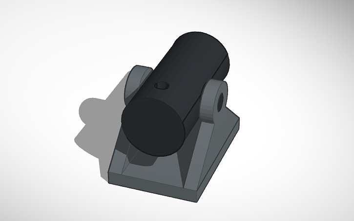 3D design Mini Cannon | Tinkercad