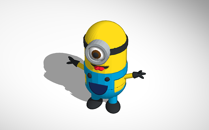 3D design 二愛13 minions - Tinkercad