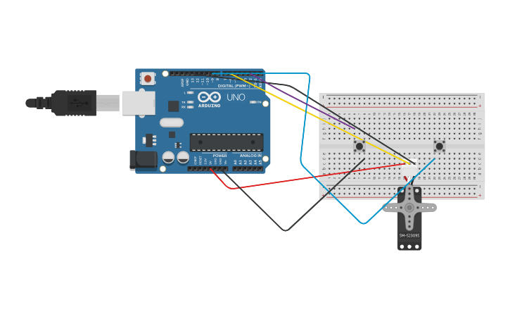 Circuit design cat - Tinkercad