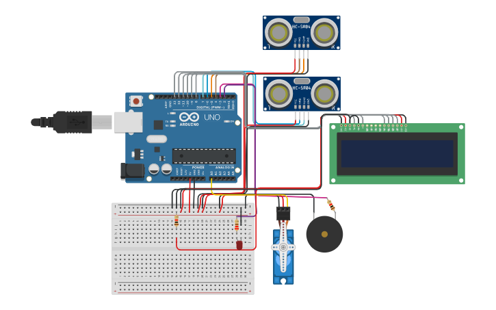 Circuit design Tugas Besar Embedded - Tinkercad Circuit design Tugas Besar Embedded - Tinkercad