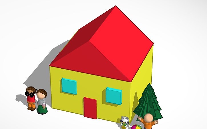 3D design House - Tinkercad