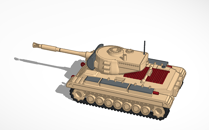 3D design M46 Patton | Tinkercad