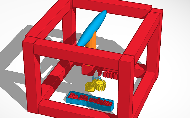 3D design 3D printer | Tinkercad