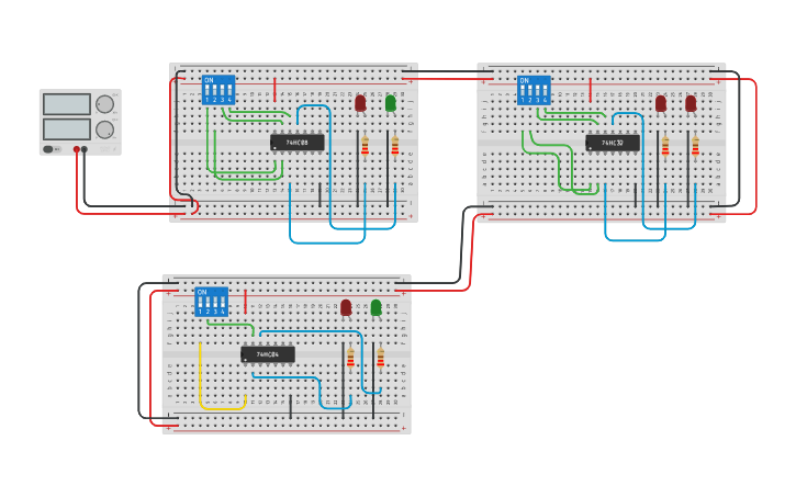 Circuit design 4 8 32 | Tinkercad