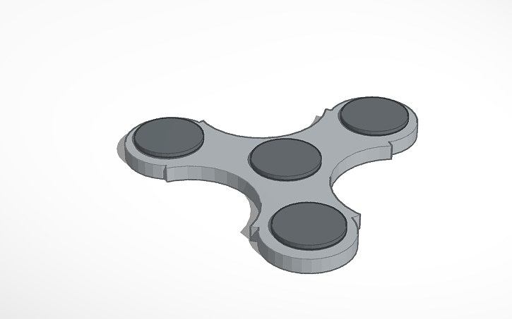 3D design Fidget Spinner | Tinkercad