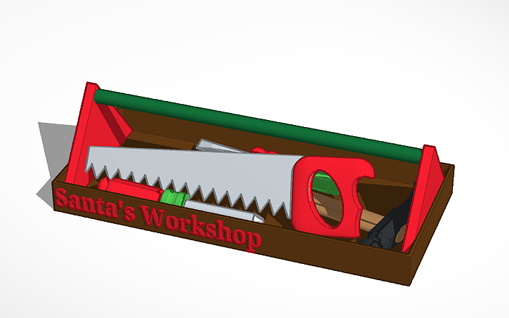 3D design Elf Tools - Tinkercad