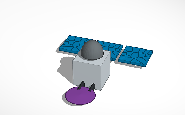 3D design Mars Orbiter Mission (M.O.M) | Tinkercad