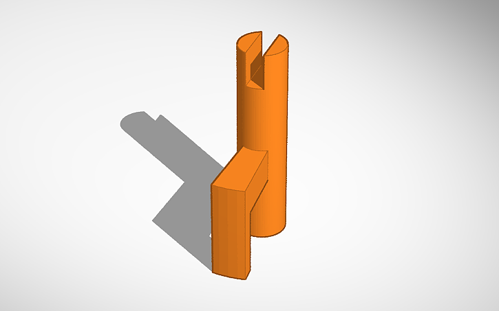 3D design Victoria Regina Era Warded Padlock Key - Tinkercad