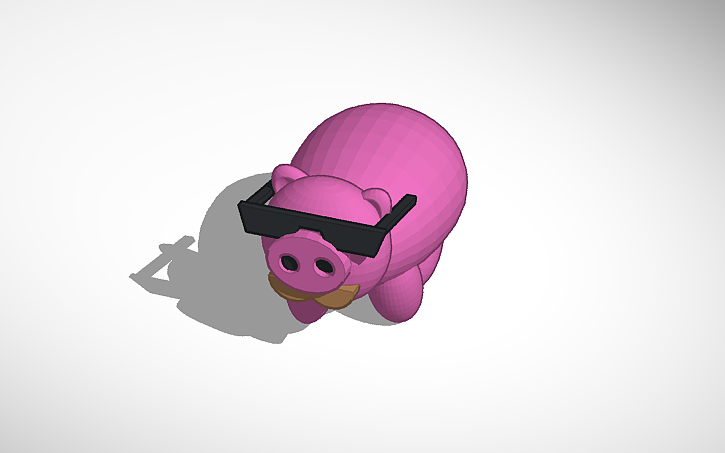 3D design Classy pigs | Tinkercad