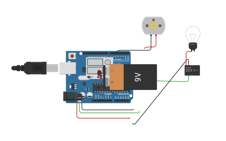 Circuit design Copy of Cow Project - Tinkercad
