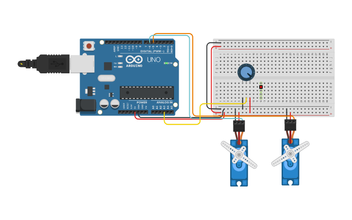 Circuit design Third | Tinkercad