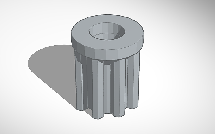 3d Design Custom Gear Tinkercad