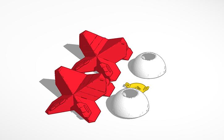 3D design Destiny Ghost By Django | Tinkercad