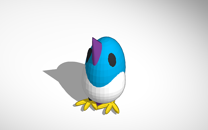 3D design Bird | Tinkercad