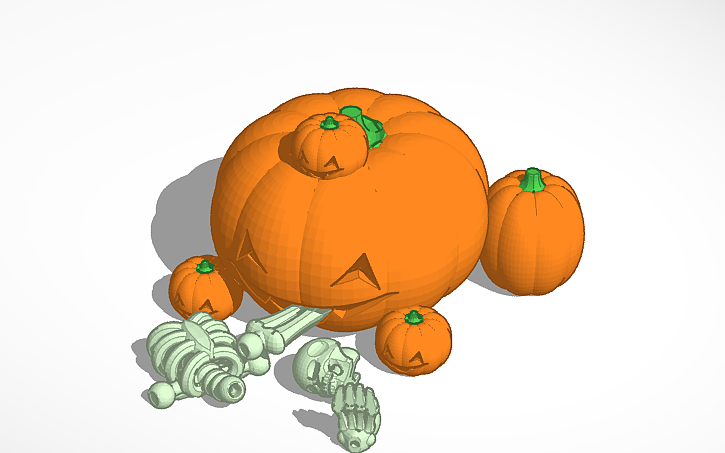 3D design Spooky Decor - Tinkercad