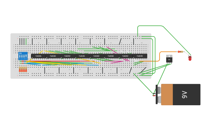 Circuit Design Ejercicio 1 Compuertas Nor Sebastian Andre Garcia Saurre Tinkercad