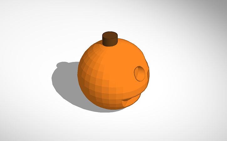 3D design Jack o' Lantern | Halloween | Tinkercad