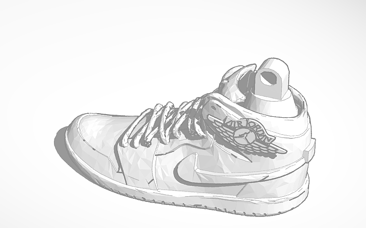 3D design Air Jordan 1 - Tinkercad