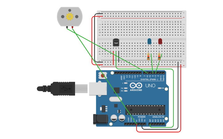 Circuit design Copy of TMP36 Temperature Sensor With Arduino_motor and ... Circuit design Copy of TMP36 Temperature Sensor With Arduino_motor and ...