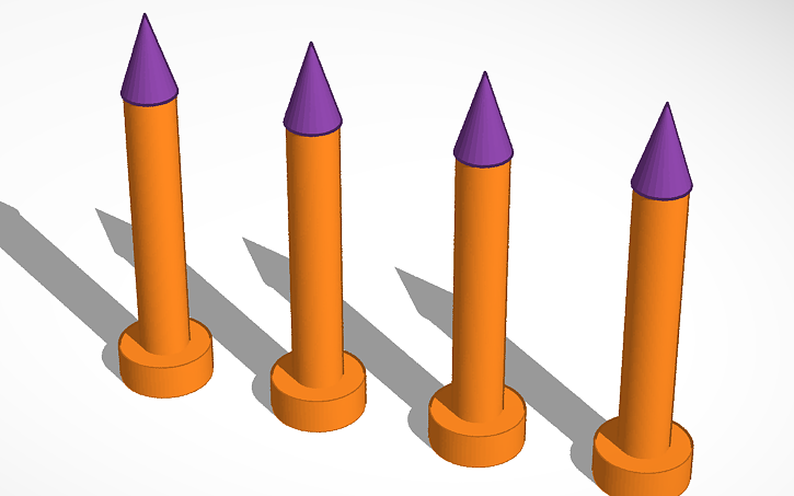 3D design Raspberry Pi Case External Pins - Tinkercad