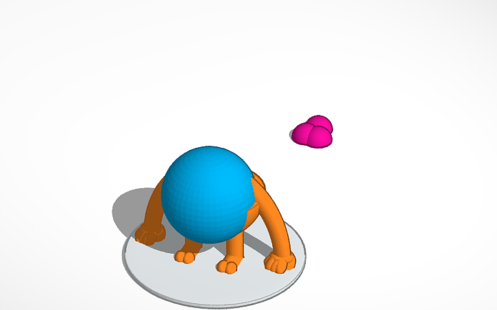 3D design 80-HD (dogman) - Tinkercad