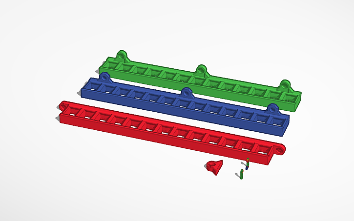 3d Design Keystone Strip Tinkercad