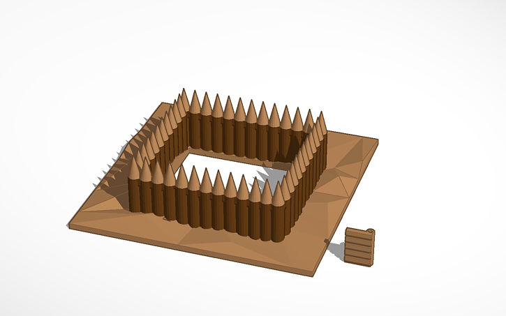 3D design Fort | Tinkercad