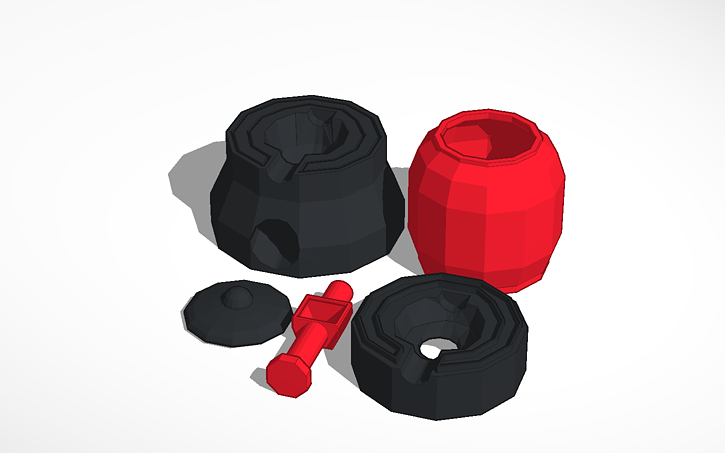 3D design candy dispenser | Tinkercad