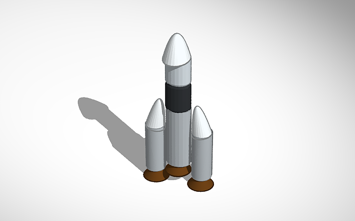 3D design GSLV | Tinkercad