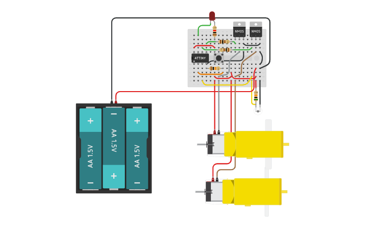Circuit design Bodacious Bigery - Tinkercad