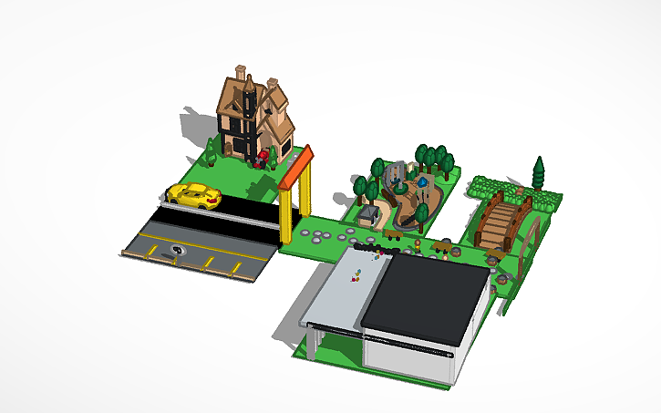 3D design The Original Park - Tinkercad