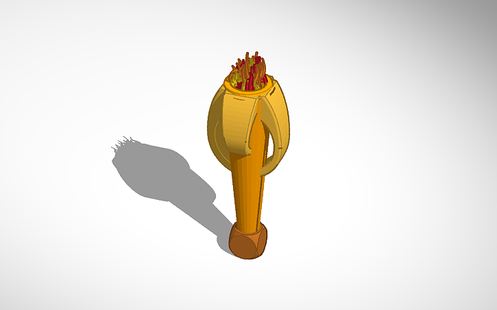 3D design Torch - Tinkercad