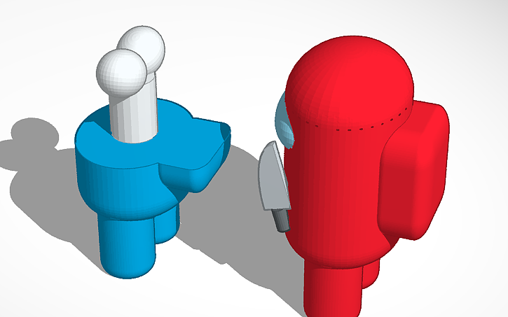 3D design Among Us - Tinkercad