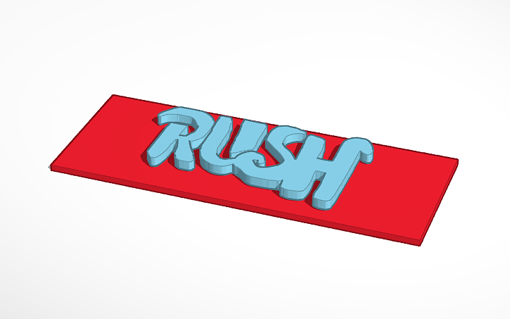 3D design rush | Tinkercad