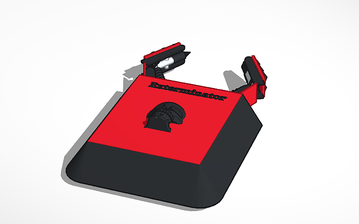 3D design Custom Battle Bot - Tinkercad