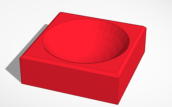 3D design Modular Hermit Crab Food Dish - Bowl - Tinkercad