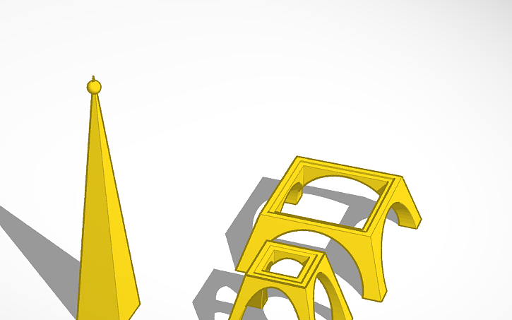 3d Design Tower Tinkercad