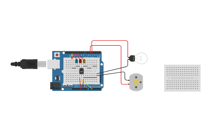 Circuit design practica 5 - Tinkercad