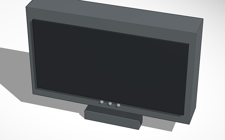 3D design tv - Tinkercad