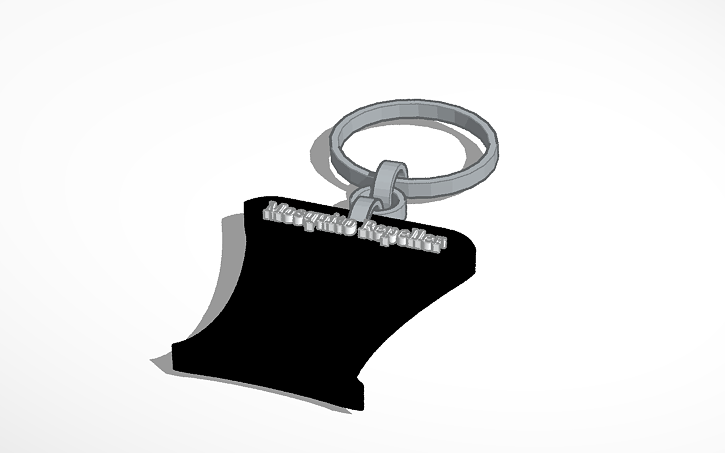 3D design KEYCHAIN PROJECT | Tinkercad