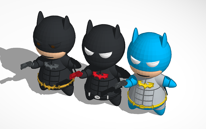 3D design batman - Tinkercad
