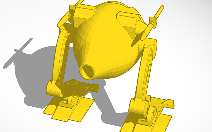 3D design Death Mecha - Tinkercad