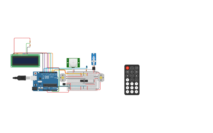 Circuit design Simulasi Robot Pencapit - Tinkercad Circuit design Simulasi Robot Pencapit - Tinkercad