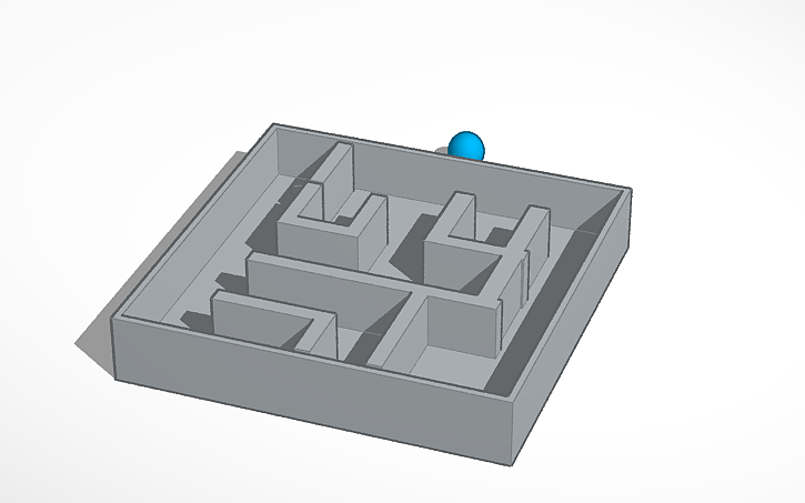 3D design ball maze | Tinkercad