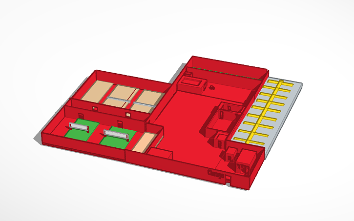 3D design sports complex | Tinkercad