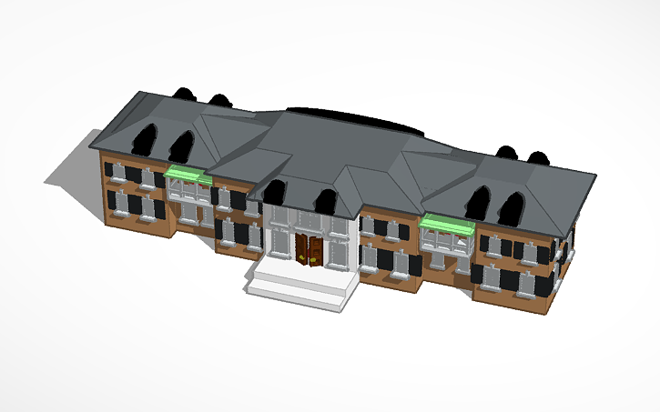 3D design Horoshak: Mansion - Tinkercad